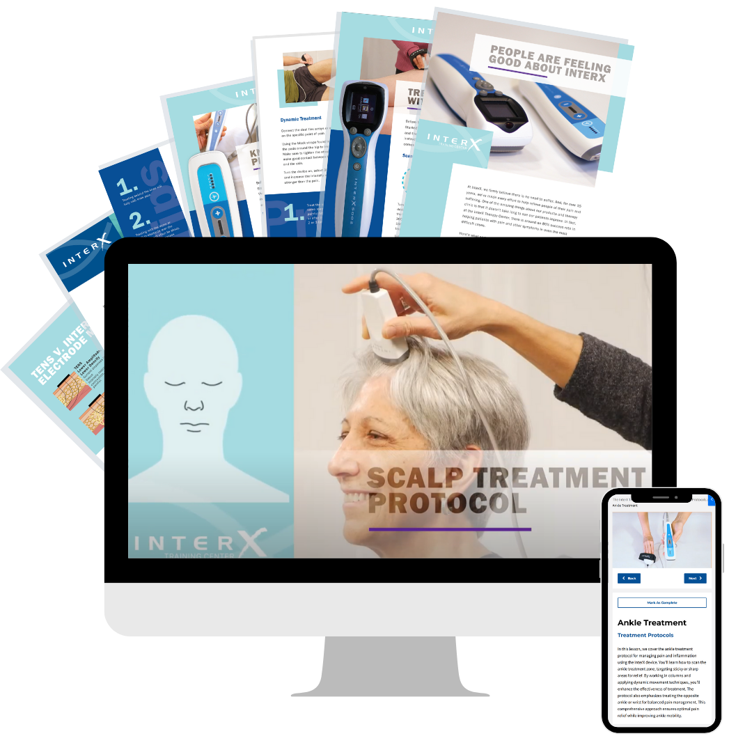 InterX Devices & Electrodes | Non-Invasive Pain Treatment